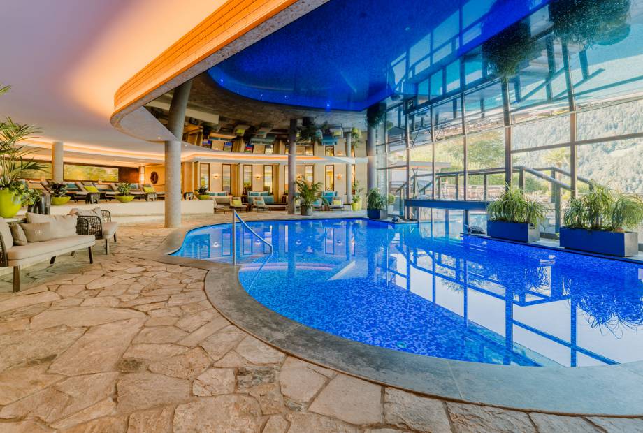 Pools & Garten im Resort in Südtirol - Andreus Resorts